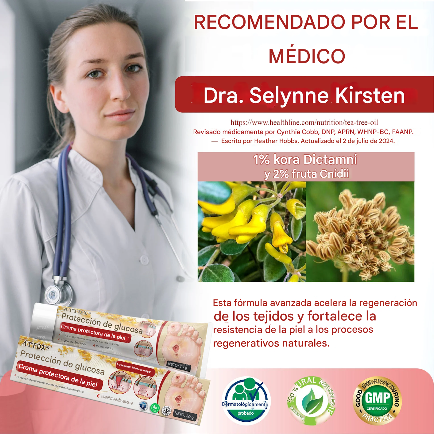 GlucoseGuard Crema de rescate para la piel – Dankat